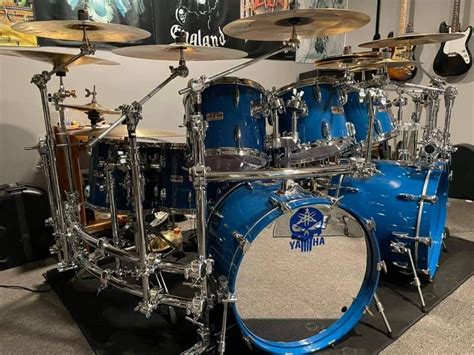 Blue Drum Set For Sale