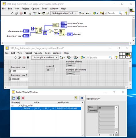 Bug In Labview 2017 2018 2019 And 2020 Arithmetic Operation Returns