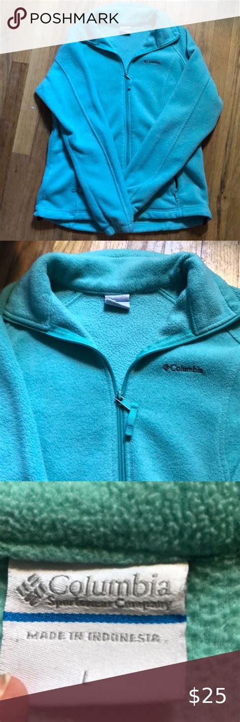Columbia Teal Sweatshirt Columbia College Quarter Zip Light Blue