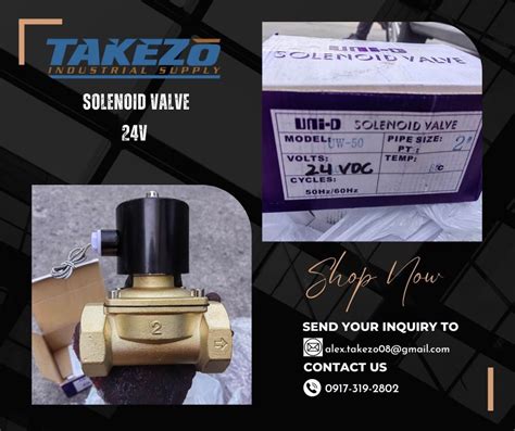 SOLENOID VALVE 24V Commercial Industrial Industrial Equipment On Carousell
