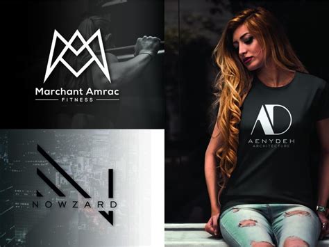 Modern Minimalist Monogram Logo Design For Your Brand Or Business Upwork