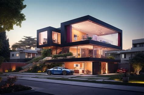 Premium Ai Image Redefining Urban Spaces The Seamless Fusion Of Robotics Ar And Vr In Smart