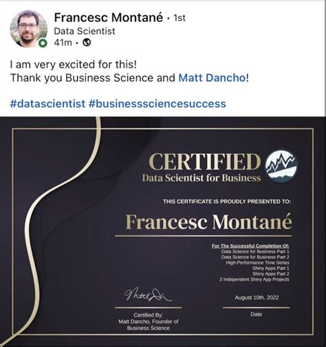 🔥 Matt Dancho 🔥 On Linkedin Datascience Rstats