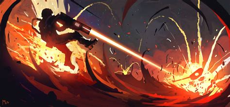the drawing shows a laser beam shining