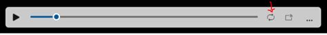 Gallery Wasm IOS Android MediaPlayerElement Repeat Button Does Not Change Visually When