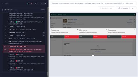 Patient Registration Unexpected Behaviour In E2e Test Quality