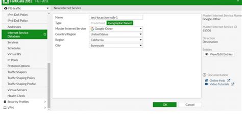 technical tip allow creation of isdb objects wit fortinet community
