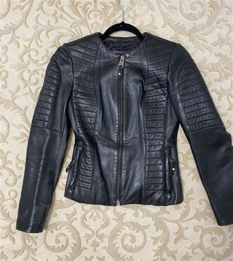 Кожаная курточка — цена 550 грн в каталоге Куртки Купить женские вещи по доступной цене на Шафе