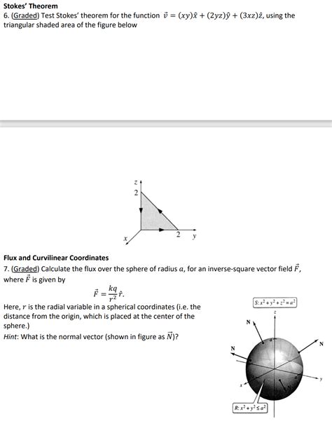 Solved Stokes Theorem Graded Test Stokes Theorem For Chegg