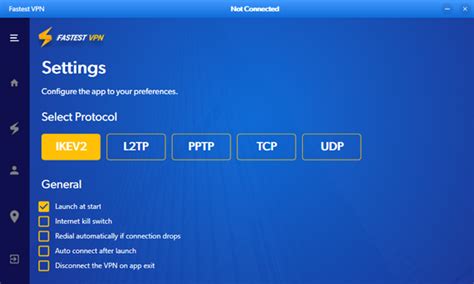Set Up And Use The FastestVPN App V On Windows