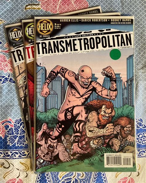 Comic Vertigo Transmetropolitan Vol 2 Lust For Life Hobbies And Toys Books And Magazines Comics