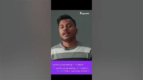 Why Python Is So Simple To Learn Programiz Shorts 2022 Youtube