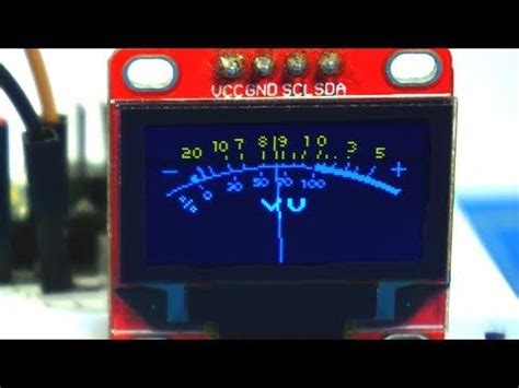 Цифровой VU meter с OLED дисплеем Arduino проект для начинающих Arduino projects Arduino
