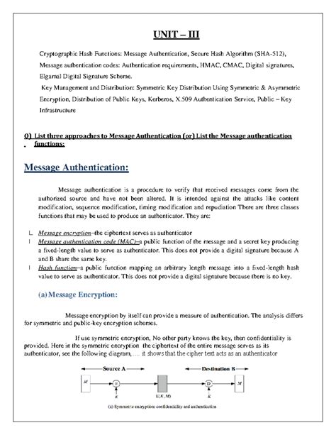 CNS Notes Jntuh R Clear Easily Understandable Notes Detailed For Students N UNIT Security