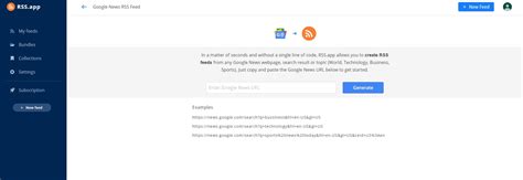 How To Get Google News RSS Feeds