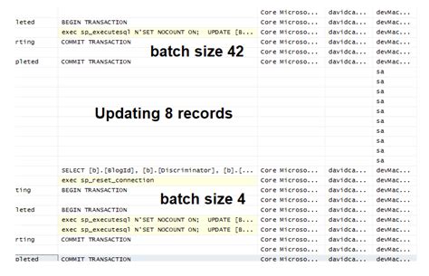 Bulk Updates Section On The Efficient Updating Page Refers To Single Roundtrip Even Though It