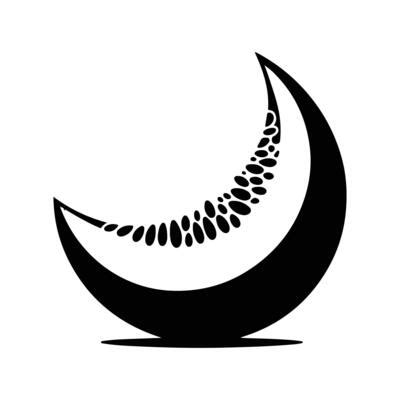 Half Moon Silhouette Vector Art Icons And Graphics For Free Download