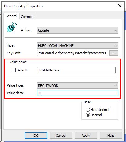 Disable Llmnr Via Gpo Together With Nbt Ns And Mdns