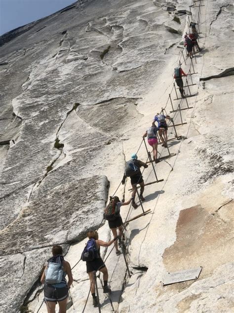 Hiking Half Dome In Yosemite Perspective At 8800 Feet Amr