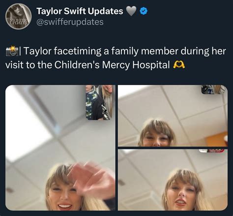 Pov You Answer A Facetime And Its Taylor Swift What Do You Do