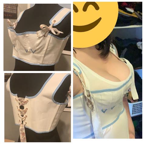 Finished My Regency Short Stays Yesterday They Are Fully Handsewn And