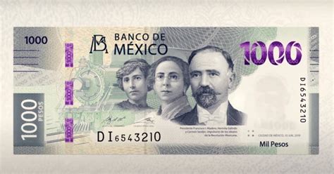 Banco De México Presentó Nuevo Billete De 1 000 Pesos Y Su Diseño Causa