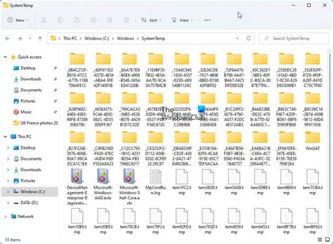 can i delete the tem tmp files in windows systemtemp folder