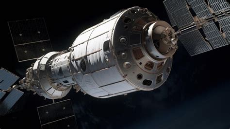 Premium Ai Image Space Exploration And Commercial Space Generative Ai