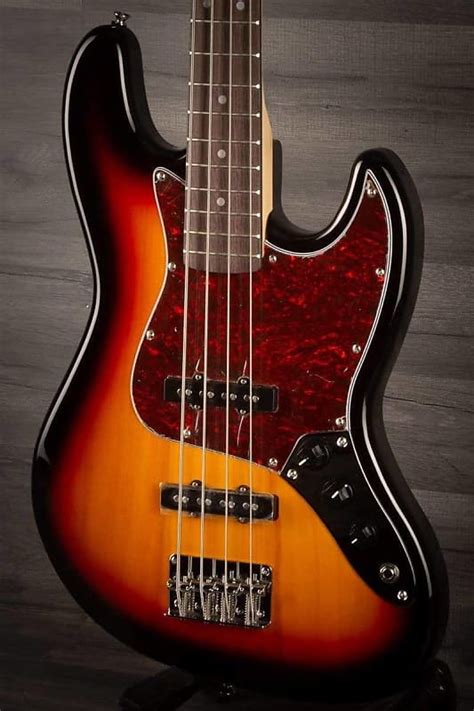 Aria Pro ii STB JB/B Bass Guitar - Sunburst | Reverb