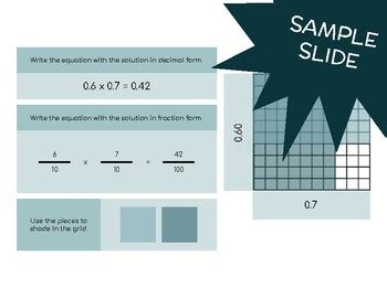 Multiplying Decimals With Grids Practice Editable And Interactive