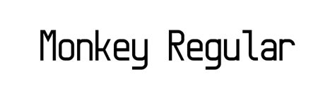 Monkey Regular Font FFonts Net