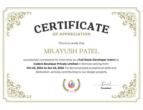 Internship Ayush Patel