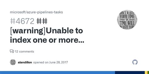 Warning Unable To Index One Or More Source Files For Symbols File · Issue 4672 · Microsoft