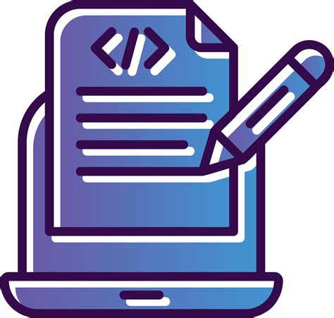Programming Notes Vector Icon Design Vector Art At Vecteezy