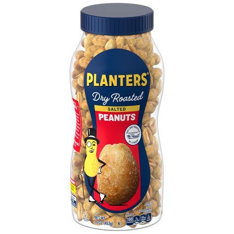 Planters Peanuts Dry Roast 16 Oz Same Day Delivery Or Pickup Publix