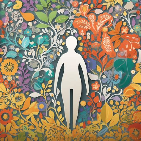 Premium Ai Image Paper Cutout Of Person Surrounded By Environmental
