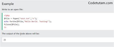 hàm fwrite trong php code tu tam