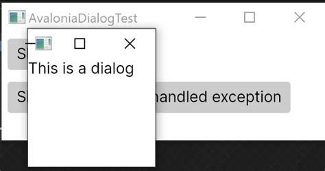 Dialogs Shown Via Appdomain Currentdomain Unhandledexception Do Not Render Issue