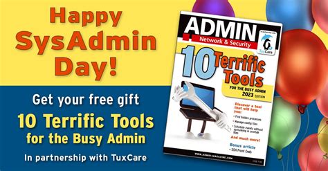 Admin Magazine On Linkedin Sysadminday Sysadmin Security Tools