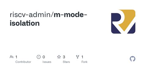 Github Riscv Adminm Mode Isolation