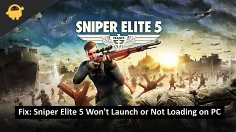 Fix Sniper Elite Wont Launch Or Not Loading On PC