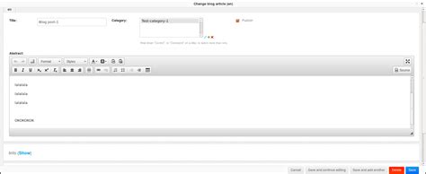 Django How Can I Set A Custom Template For Djangocms Blog Stack