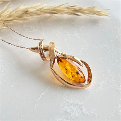 Gold Amber Etsy