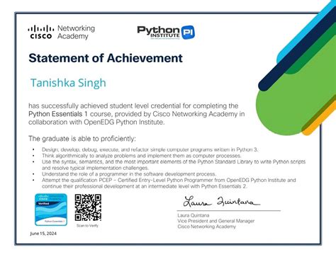 Tanishka Singh On Linkedin Python Cisconetwokingacademy Openedg