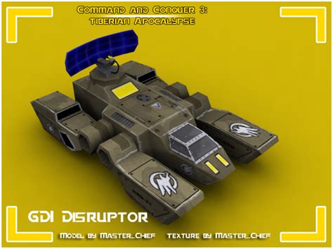 Gdi Hover Disruptor Image Tiberian Apocalypse Mod For Candc3 Tiberium