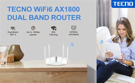 Tecno Ax1800 Wifi 6 Router Tr660 Best Price Fast Delivery