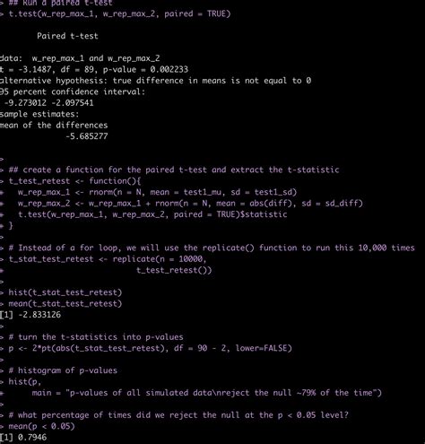 Simulations In R Part 3 Group Comparisons Via Simulation Simulating T Tests Patrick Ward PhD