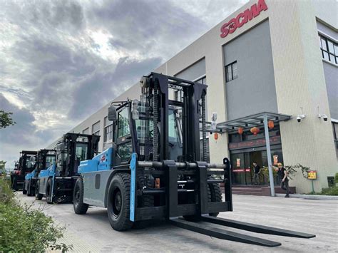 중국 공항 제조업체 및 공장을 위한 맞춤형 Socma 10톤 전동 지게차 Socma