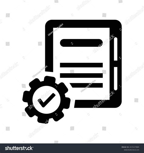 Backlog Project Requirement Icon Black Vector Stock Vector Royalty Free 2171177805 Shutterstock