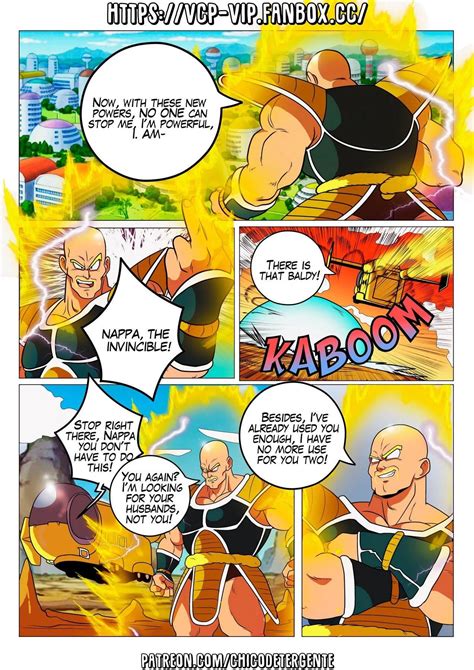 Nappa Ntr Dragon Ball Z Elchicodetergente Rrule34comics